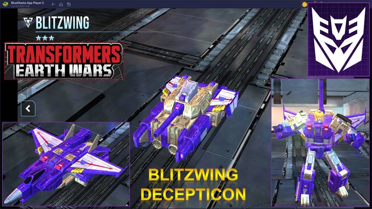 Transformers Earth Wars - Unlock Decepticon BLITZWING (3 STAR) and ...