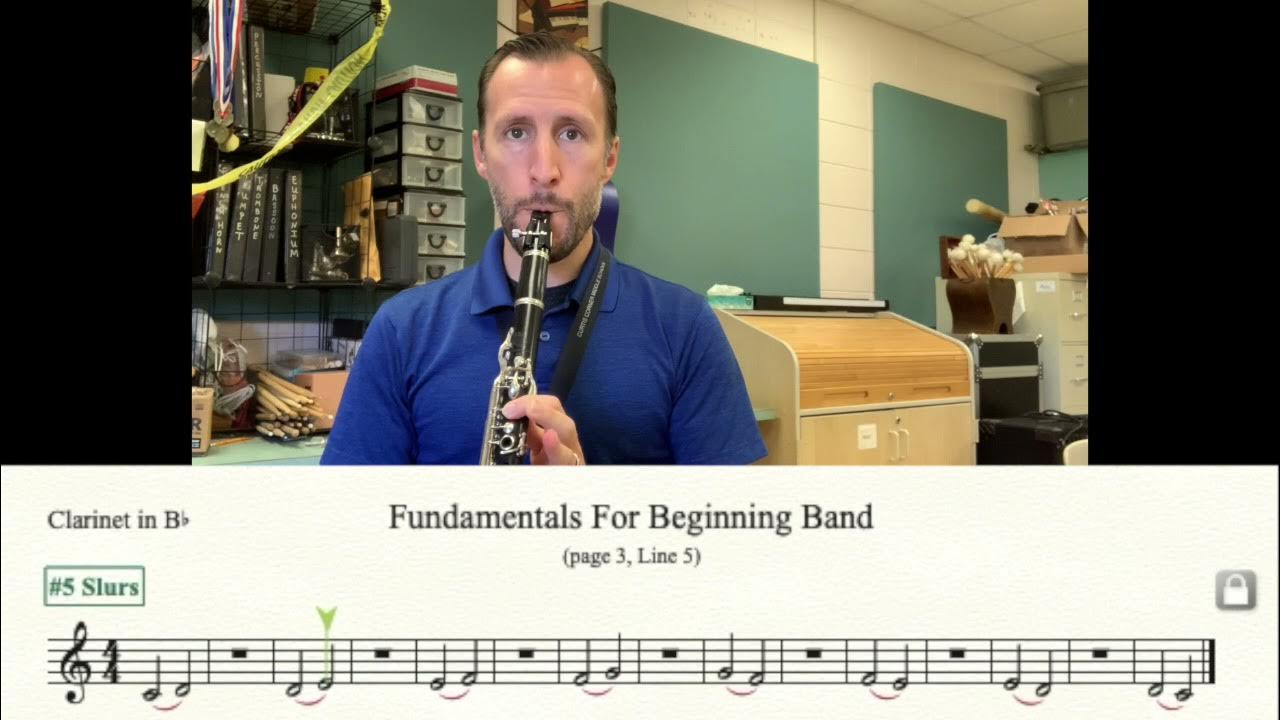 Fundamentals for Beginning Band: #5 Slurs - YouTube