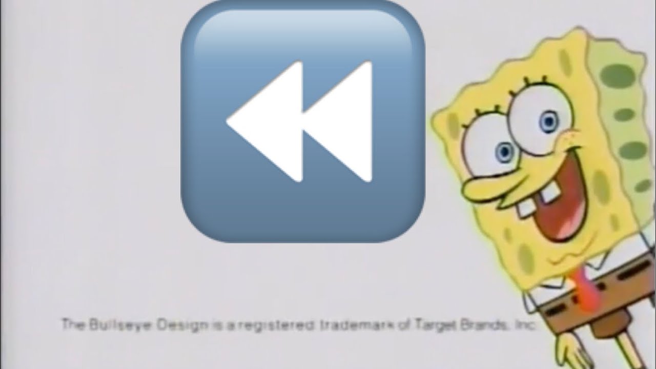 2001 Spongebob Target commercial reversed - YouTube