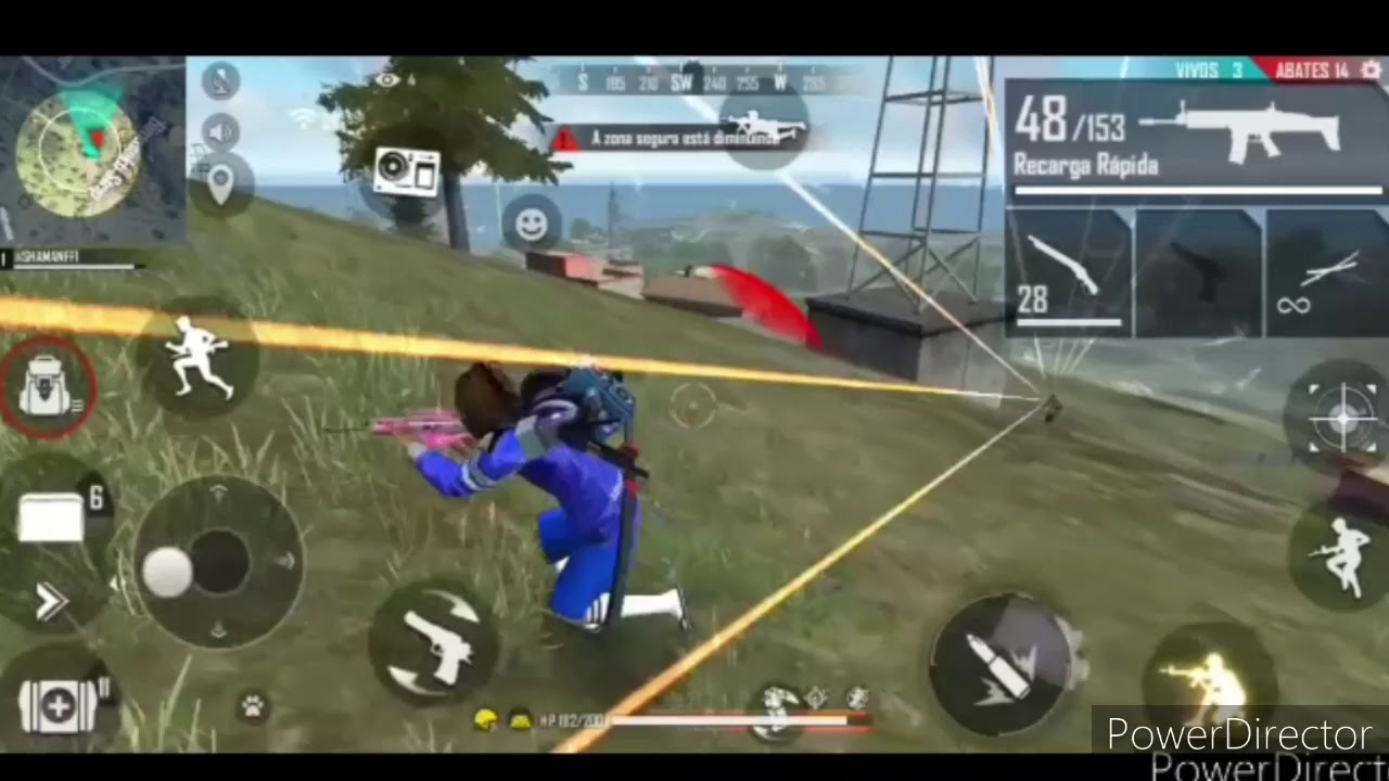Recorde De Kiil Free Fire 16 Kiil Solo Vs Squad Youtube