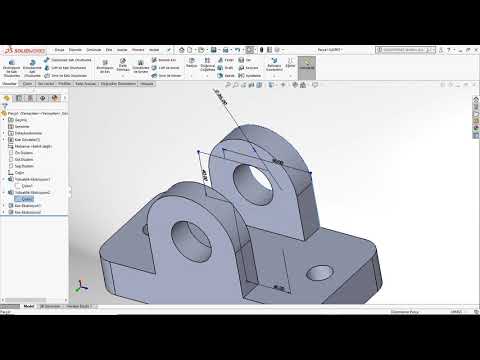 Yeni Başlayanlar İçin SOLİDWORKS Örnek Çizimler-1
