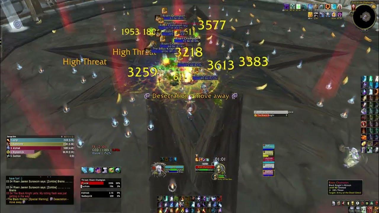 Trial of the Champion Heroic+ Beta | Fire Mage | Wotlk Classic - YouTube