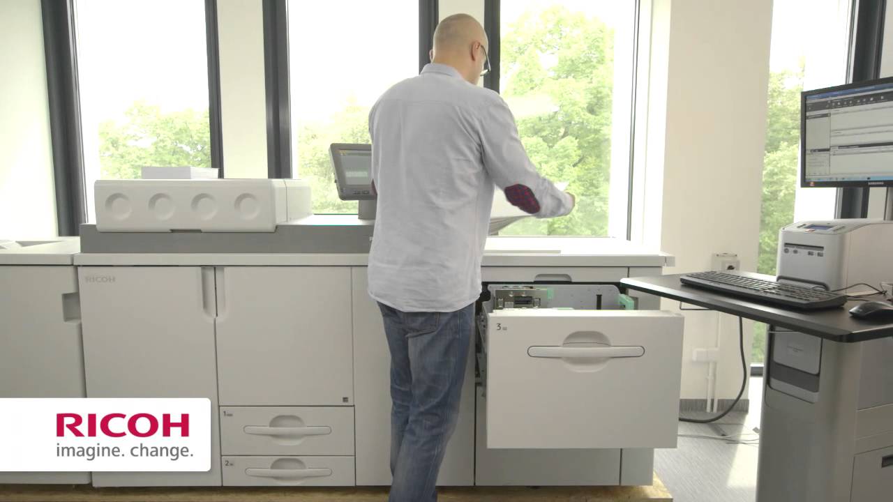 Ricoh Pro™C901S Graphic Arts + - YouTube