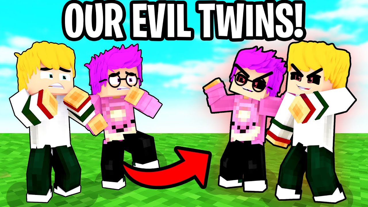 LANKYBOX Meet Their EVIL TWINS In MINECRAFT! (LankyBox Minecraft Movie ...