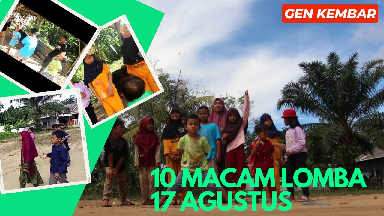10 Macam Lomba Agustusan | Semangat Kemerdekaan - YouTube
