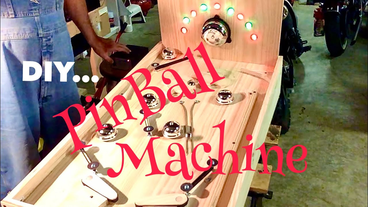 Home Made“ PINBALL Machine “Not a Kit..! - YouTube