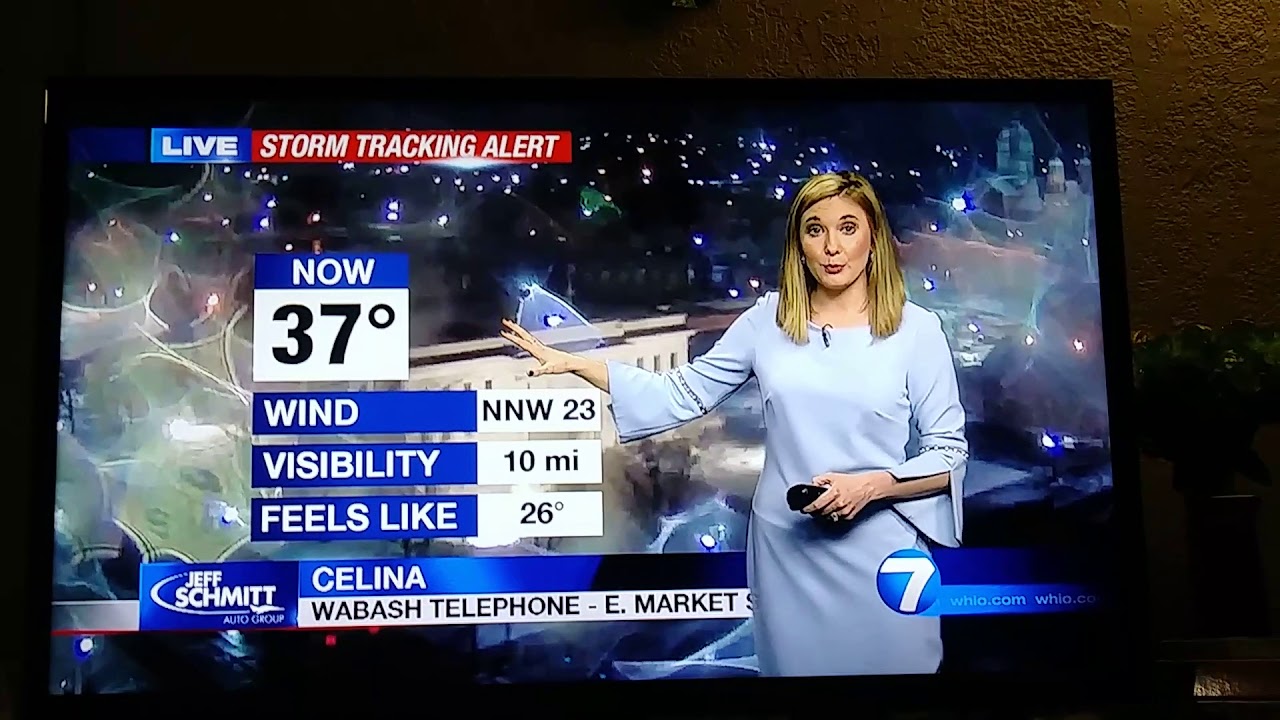 Molly Coates weather update for Dayton Ohio whio t.v. - YouTube