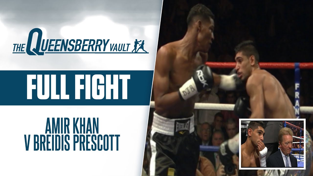 AMIR KHAN v BREIDIS PRESCOTT | SHOCK ONE ROUND KO & IMMEDIATE INTERVIEW ...