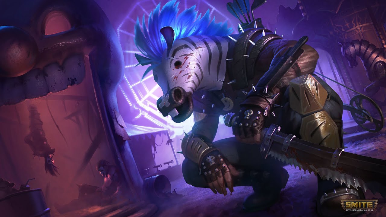 Skin Smite - Hachiman - Zebrocalypse - YouTube