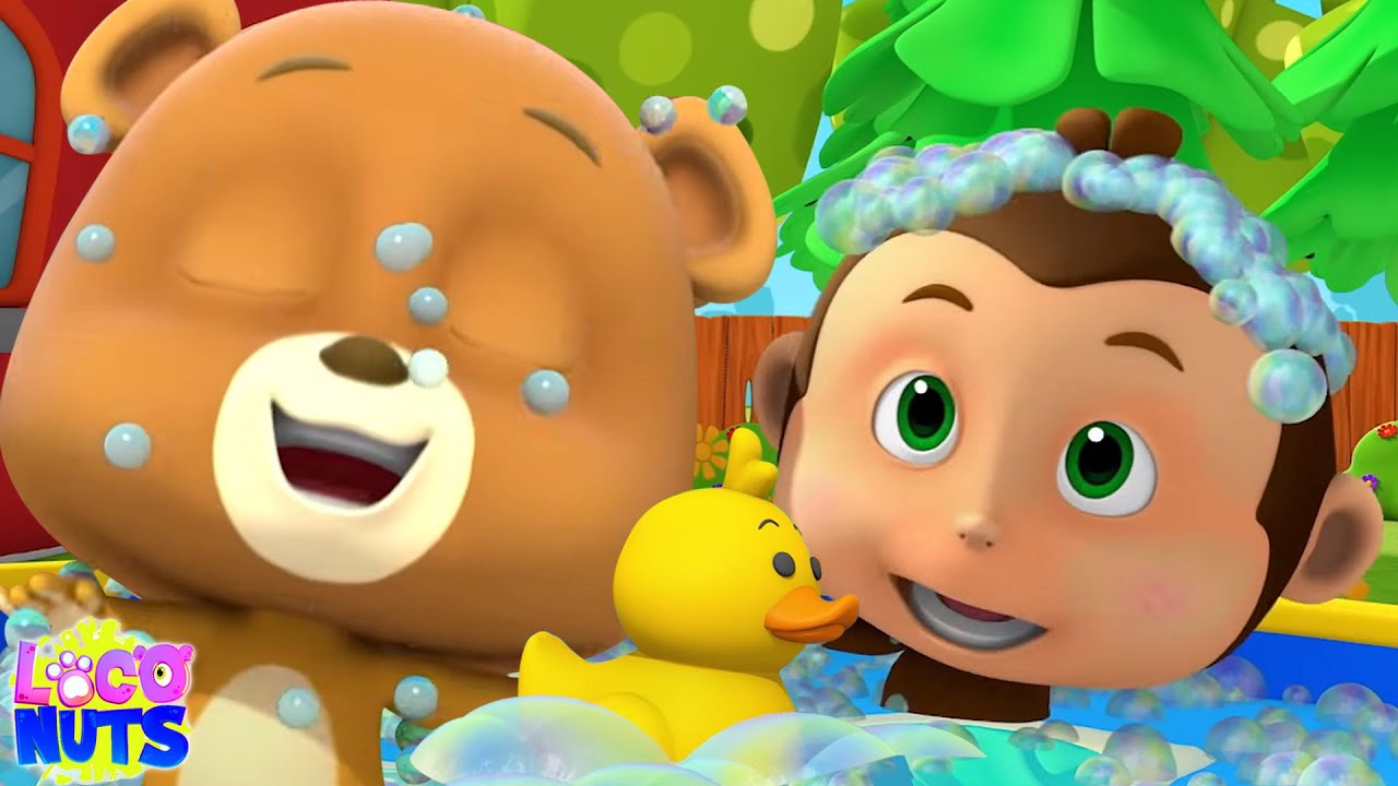 The Bath Song, Healthy Habits and Nursery Rhyme for Kids - YouTube