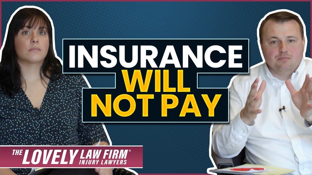 What Should I Do If The Insurance Company Won't Pay Enough To settle My ...
