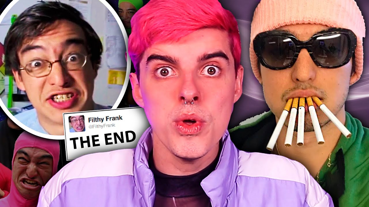 O FIM do MAIOR YOUTUBER de COMÉDIA: FILTHY FRANK - YouTube