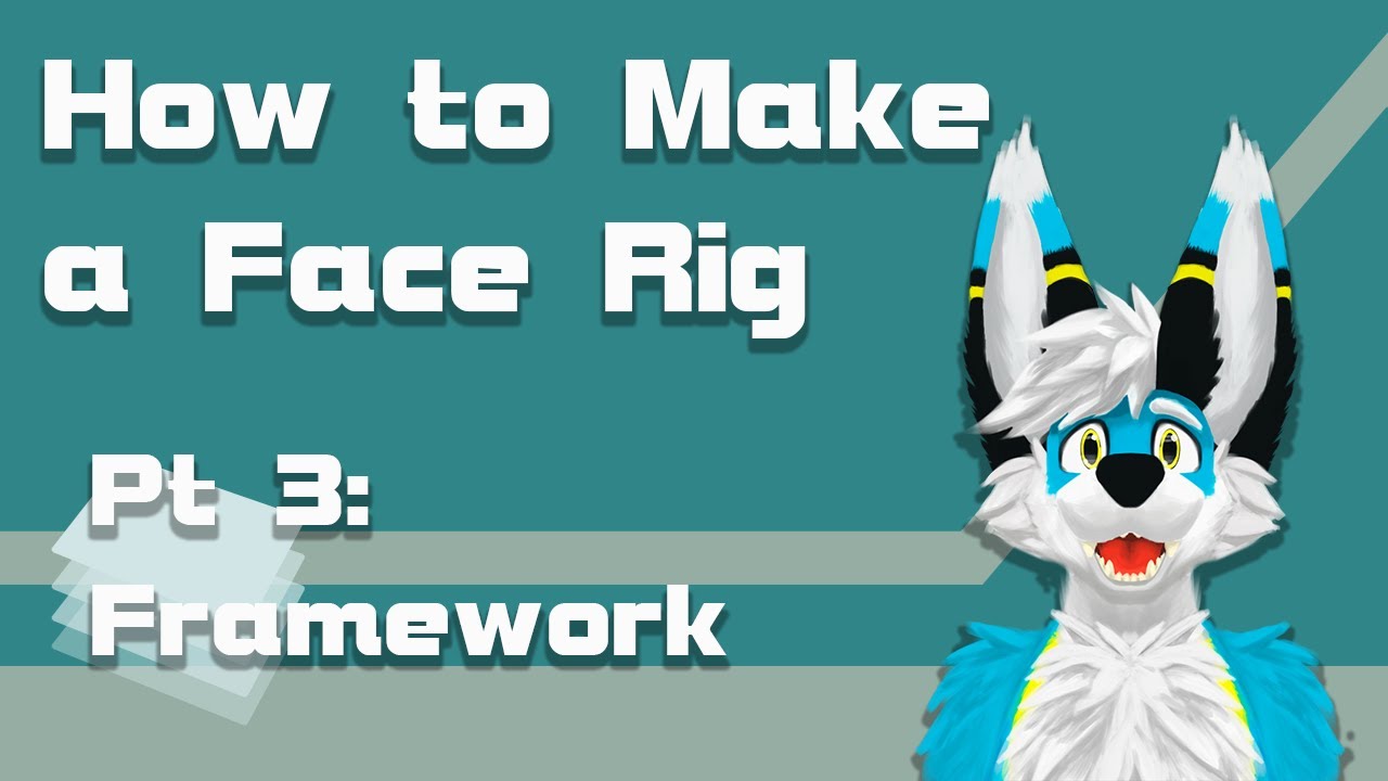 How to Make a 2D Furry Face Rig Pt 3: Importing and Setup into Live 2D ...