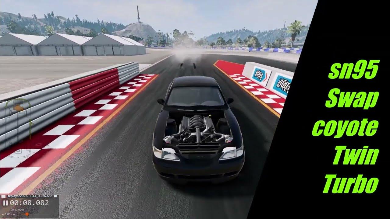 NS95 5.0 swap coyote twin Turbo #beamngdrive #shorts #gameplay - YouTube