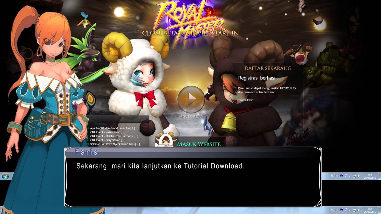 [Royal Master] Tutorial Registrasi, Download dan Install - YouTube
