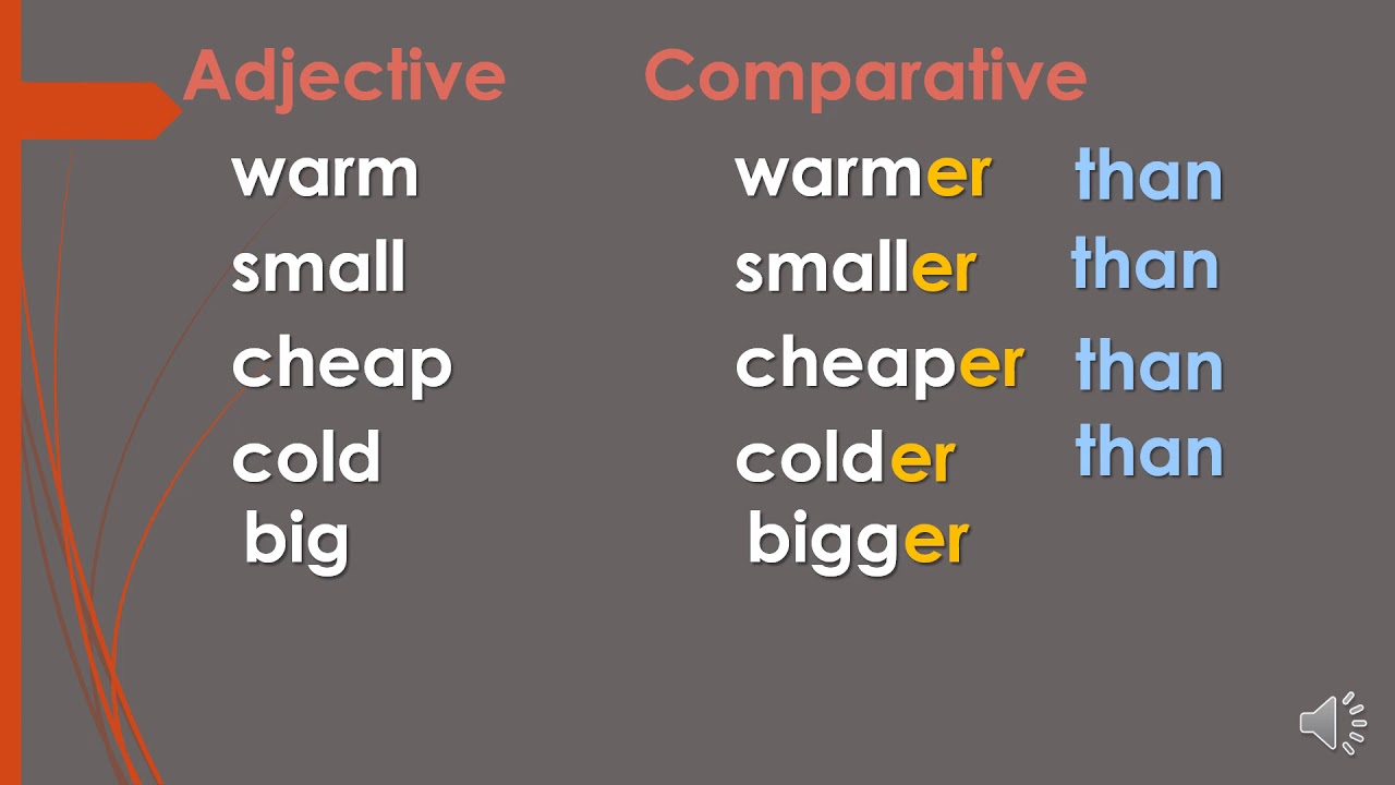 HOUSES AND APARTMENTS - comparatives - YouTube