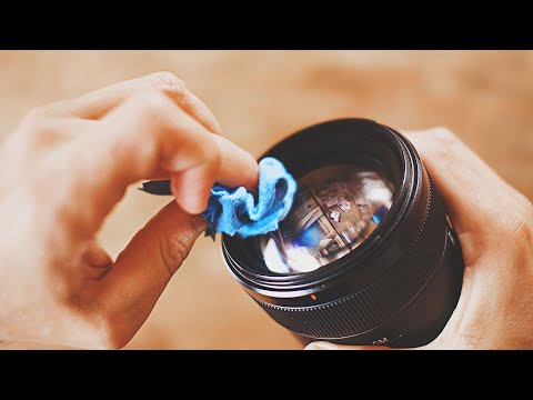 Cleaning My Camera Lenses [Unintentional ASMR]