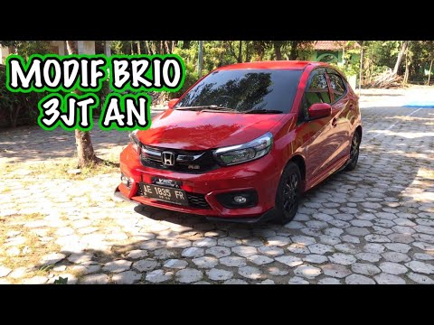Modifikasi New Brio 2021 Warna Merah - YouTube