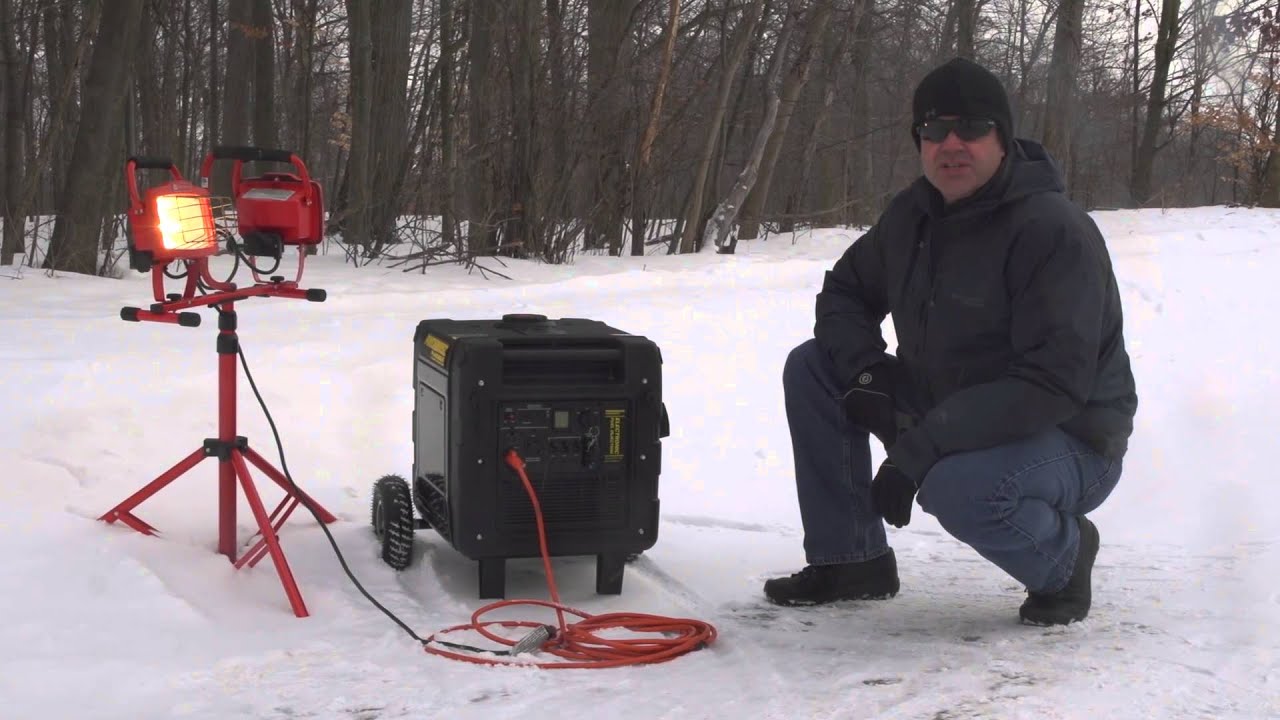 Powerhouse 4000 Cold Weather Start - YouTube