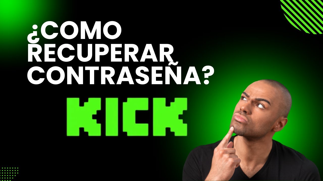 Como recuperar contraseña de Kick fácilmente! 📲 | Paso a paso - YouTube