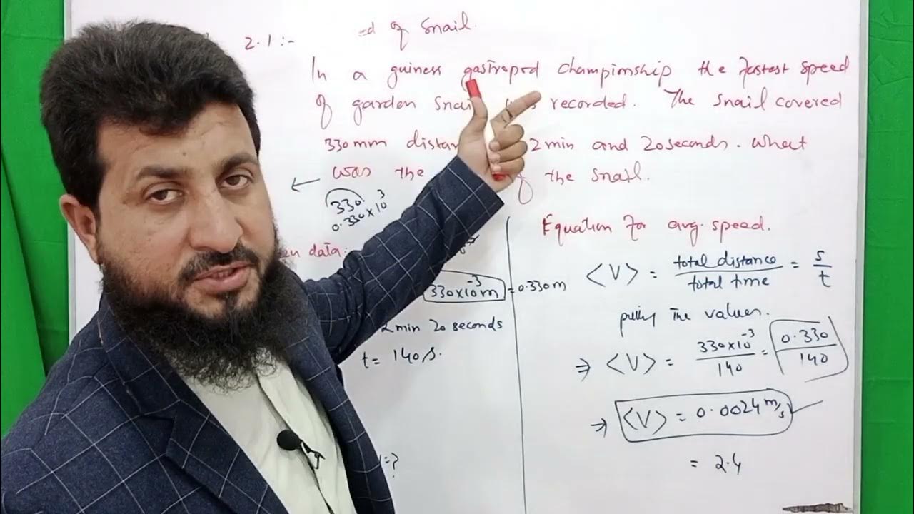 example 2.1 assignment 2.1 class 9 physics| Lectures of Physics - YouTube