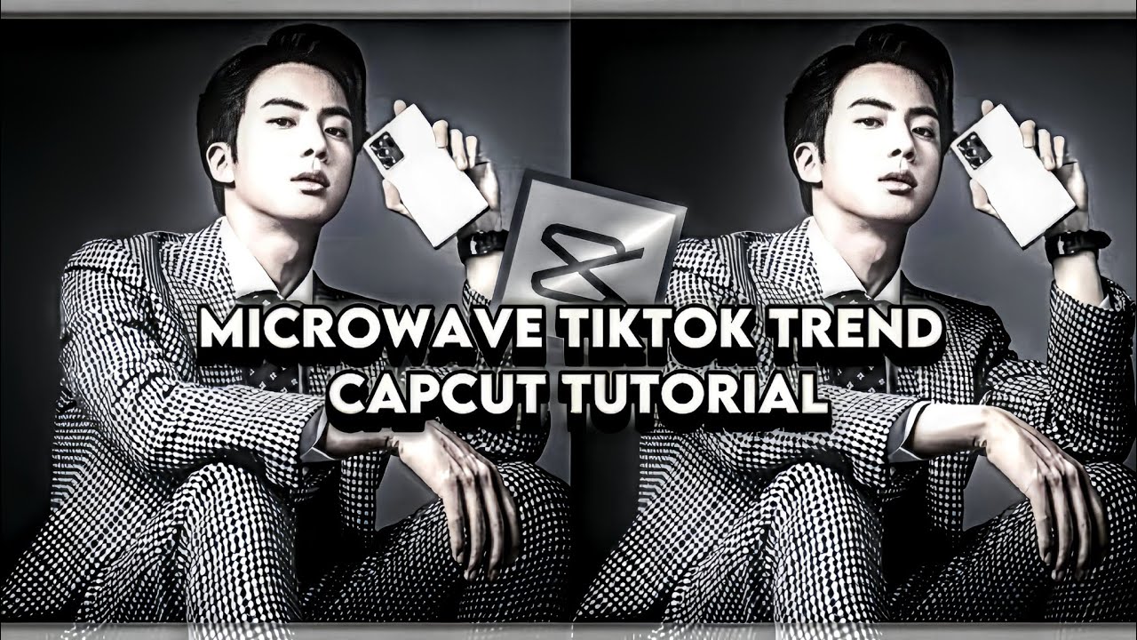 "MICROWAVE"-TIKTOK TREND CAPCUT TUTORIAL | JIN | BTS | TRENDING | VIRAL | CC | KIM SEOKJIN ...