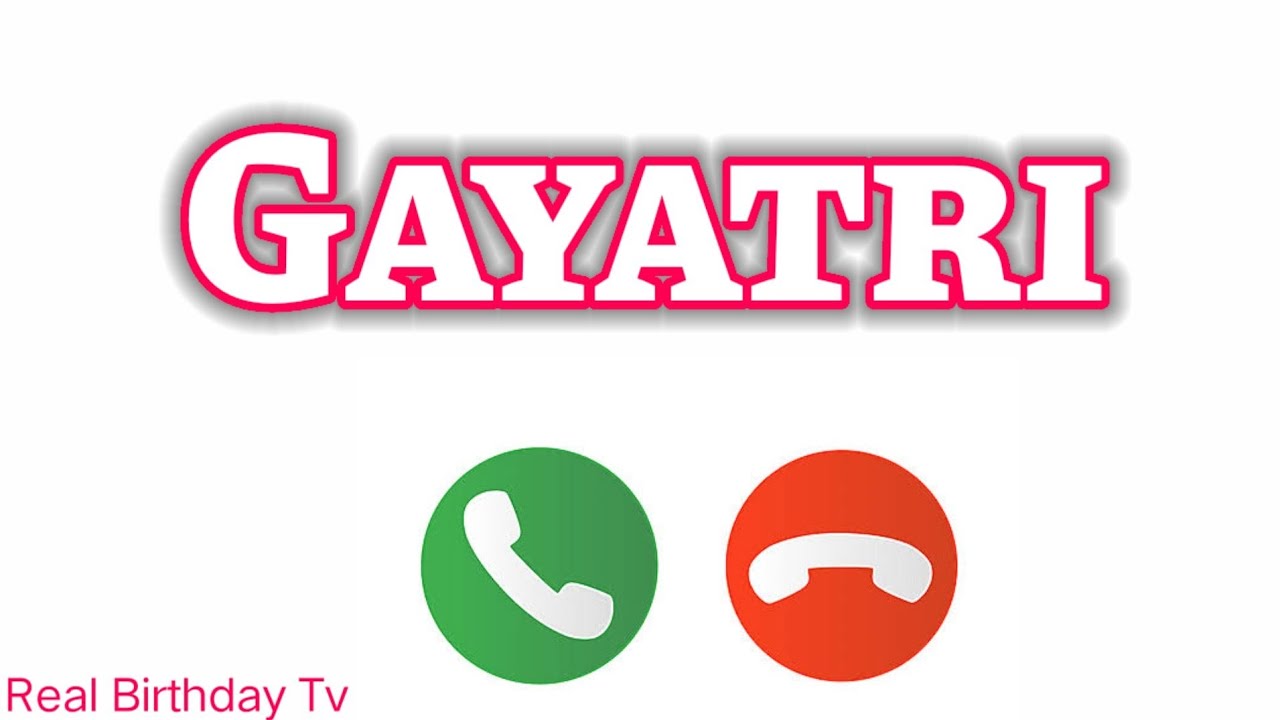 Gayatri Name Ringtone / Gayatri Naam ki Ringtone / Gayatri Ringtone ...