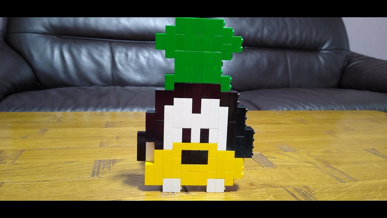 Making a nice and simple Lego Disney Goofy statue in 4K UHD video - YouTube