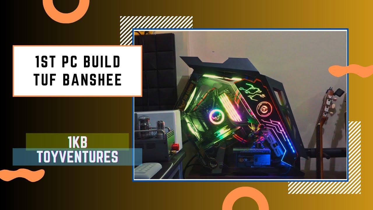 Gaming PC Build | Robot-Themed Desktop Computer with Gundam Toy Inside ...