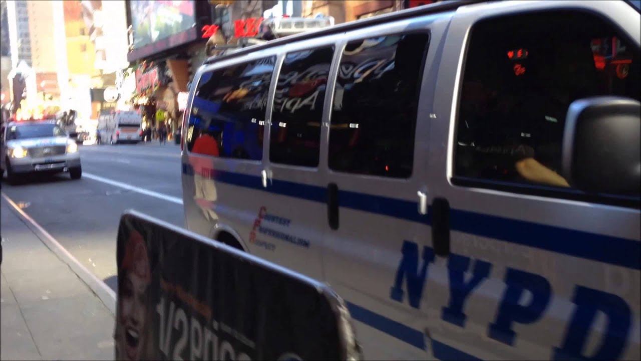 SPECIAL NYPD RADIATION PATROL UNITS IN THE TIMES SQUARE AREA OF MIDTOWN ...