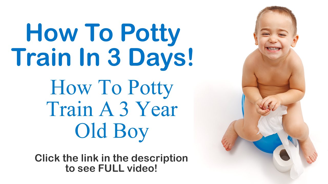 How To Potty Train In 3 Days How To Potty Train A 3 Year Old Boy How To Potty Train In 3 Days How To Potty Train A 3 Year Old Boy