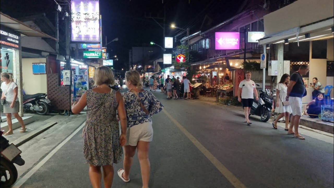 Na Hat Road, Kamala Beach, Phuket, Thailand - YouTube