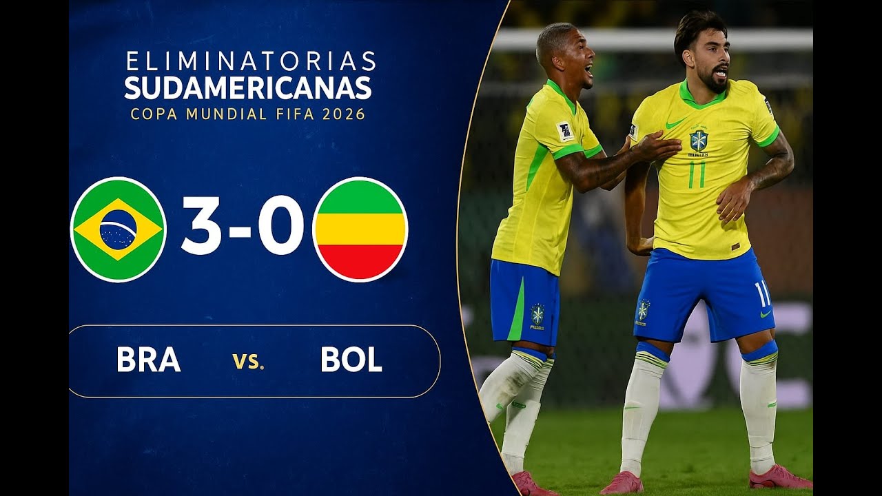Brazil vs BOlivia Highlight 2025 #brazilian - YouTube