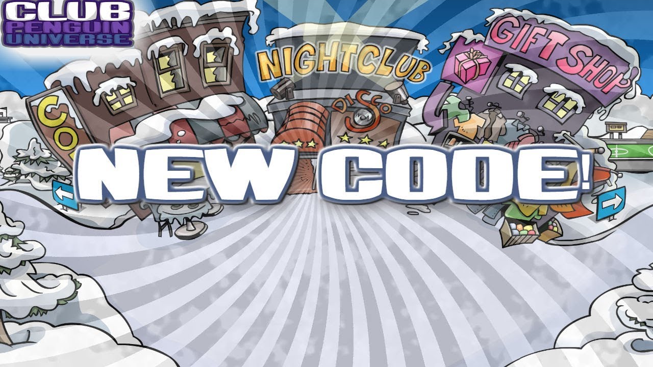 Club Penguin Universe NEW CODE REDEEM YouTube club-penguin-universe-new-code-redeem-youtube