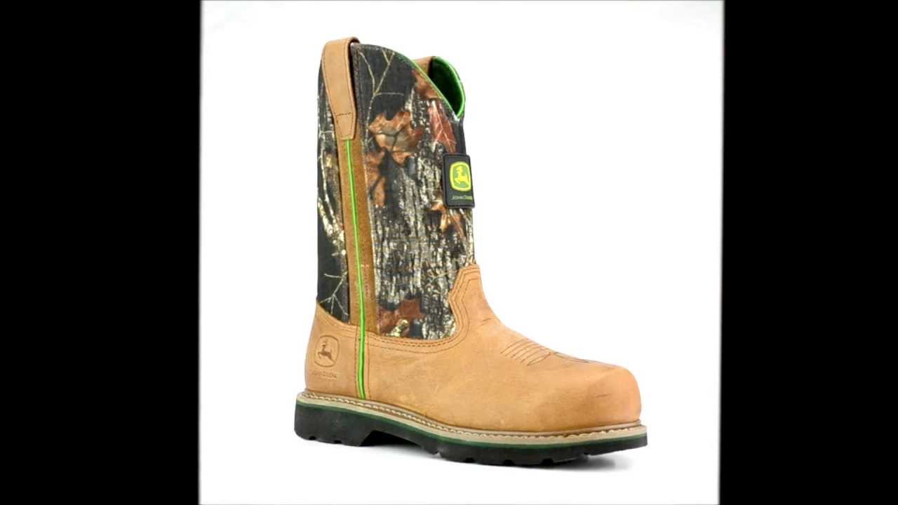 Women's John Deere JD3388 Steel Toe Wellington Work Boot @ Steel-Toe ...