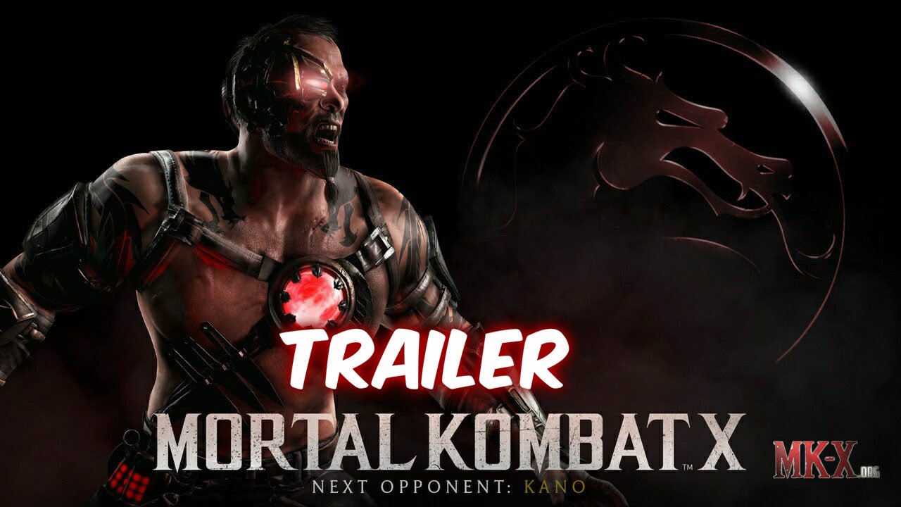 Mortal Kombat X Kano Trailer - YouTube