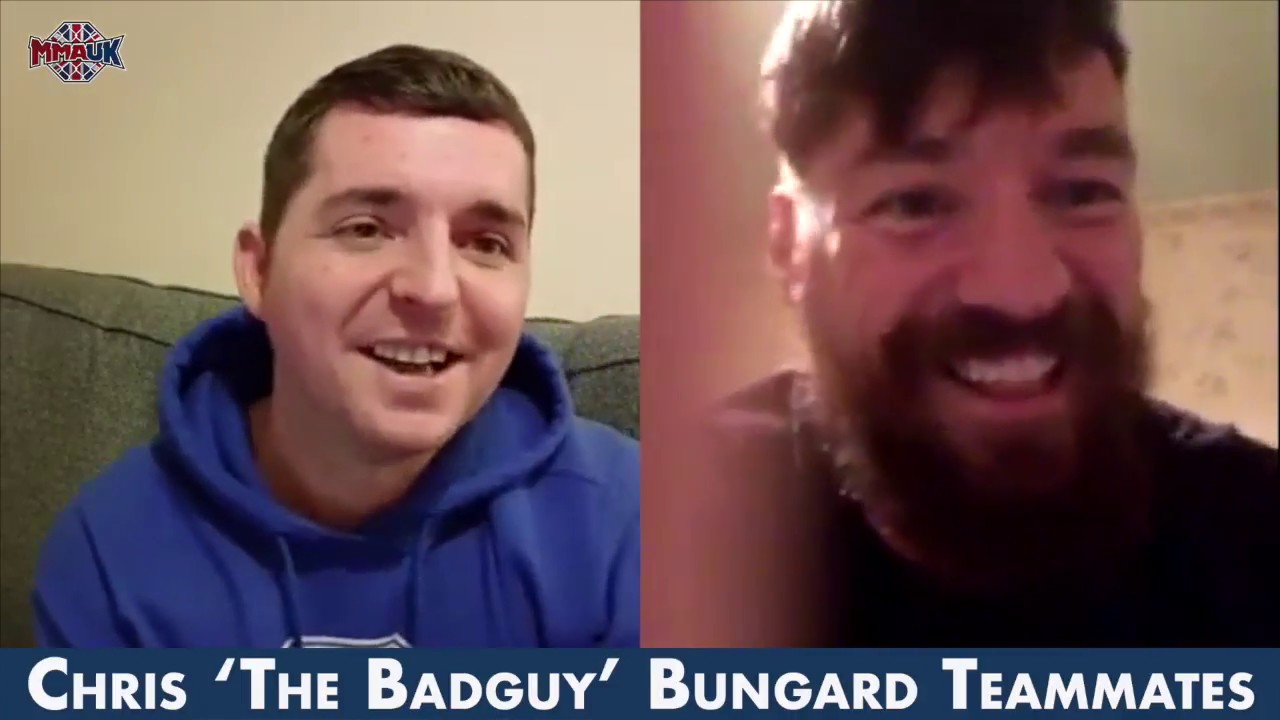 MMA Fighter Chris 'The Badguy' Bungard Teammates at Scottish Hit Squad ...