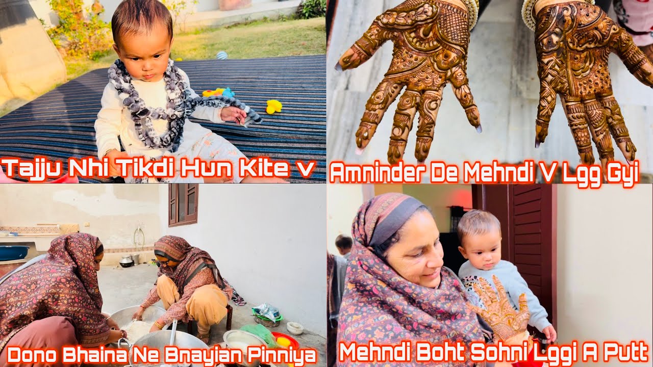 Amninder De Sohre Jaan Diya Hogiya Full Teyariyan || Dekho ਚੌਲਾ diyan ...