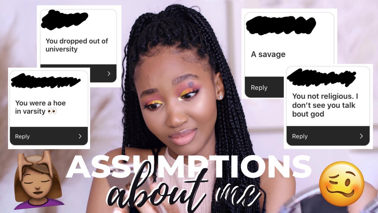 ANSWERING YOUR ASSUMPTIONS | GRWM | SOUTH AFRICAN YOUTUBER - YouTube