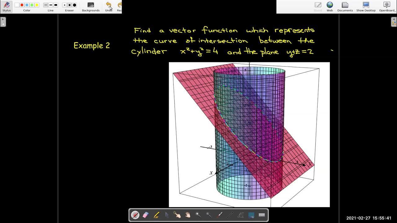 Vector Functions and Space Curves - YouTube