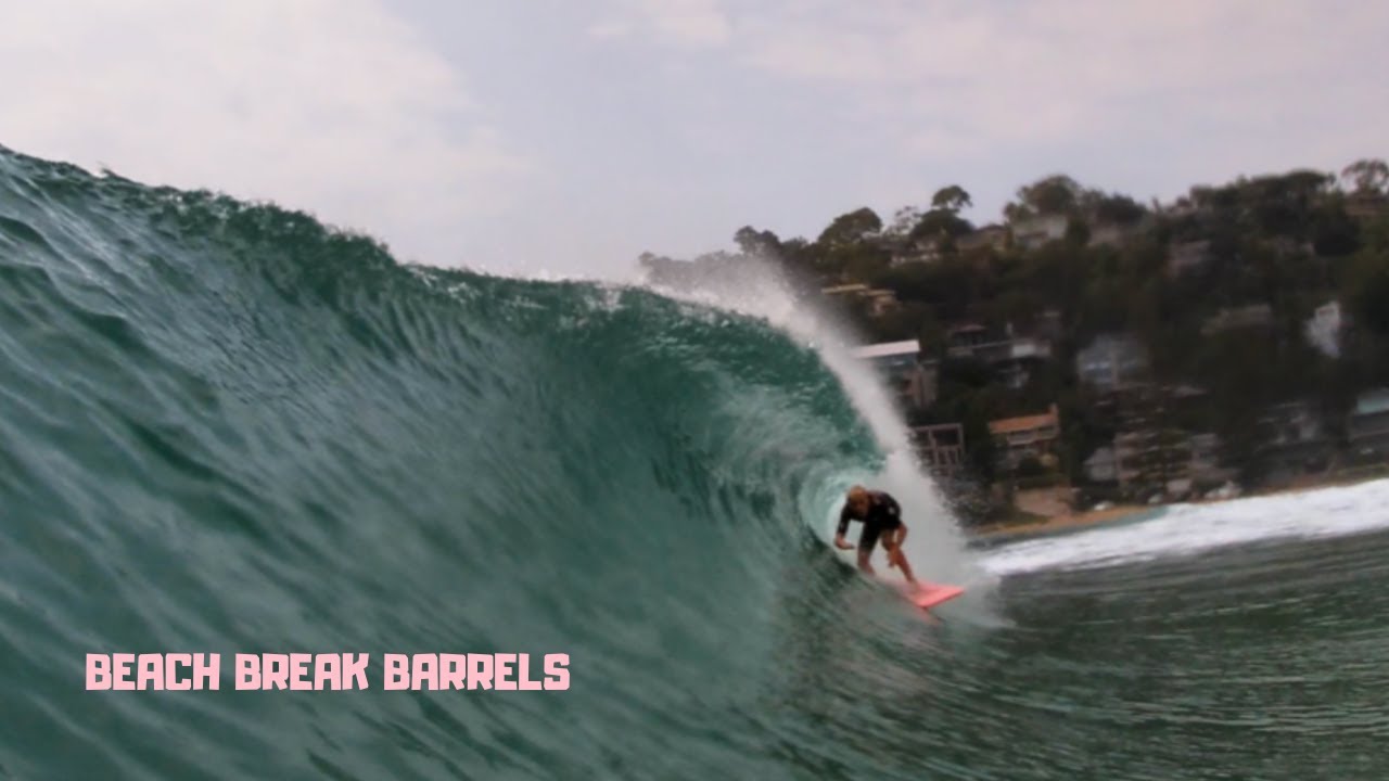 Surfing Fun BARRELS in SYDNEY - YouTube