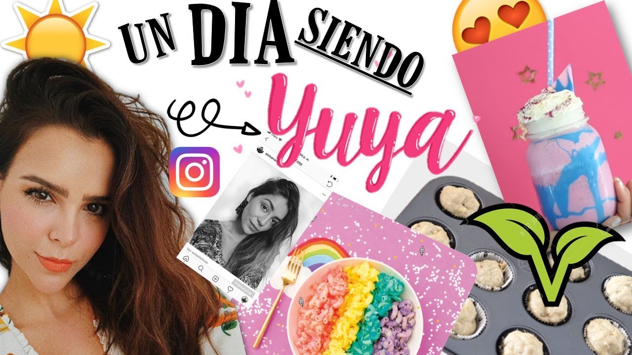 UN DIA COMIENDO COMO YUYA Y MAS (Veganizado) - YouTube