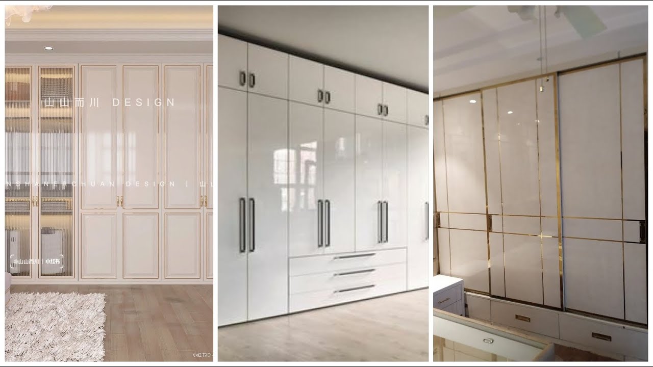 latest and unique wardrobe design for bedroom|| fiber cupboards ...