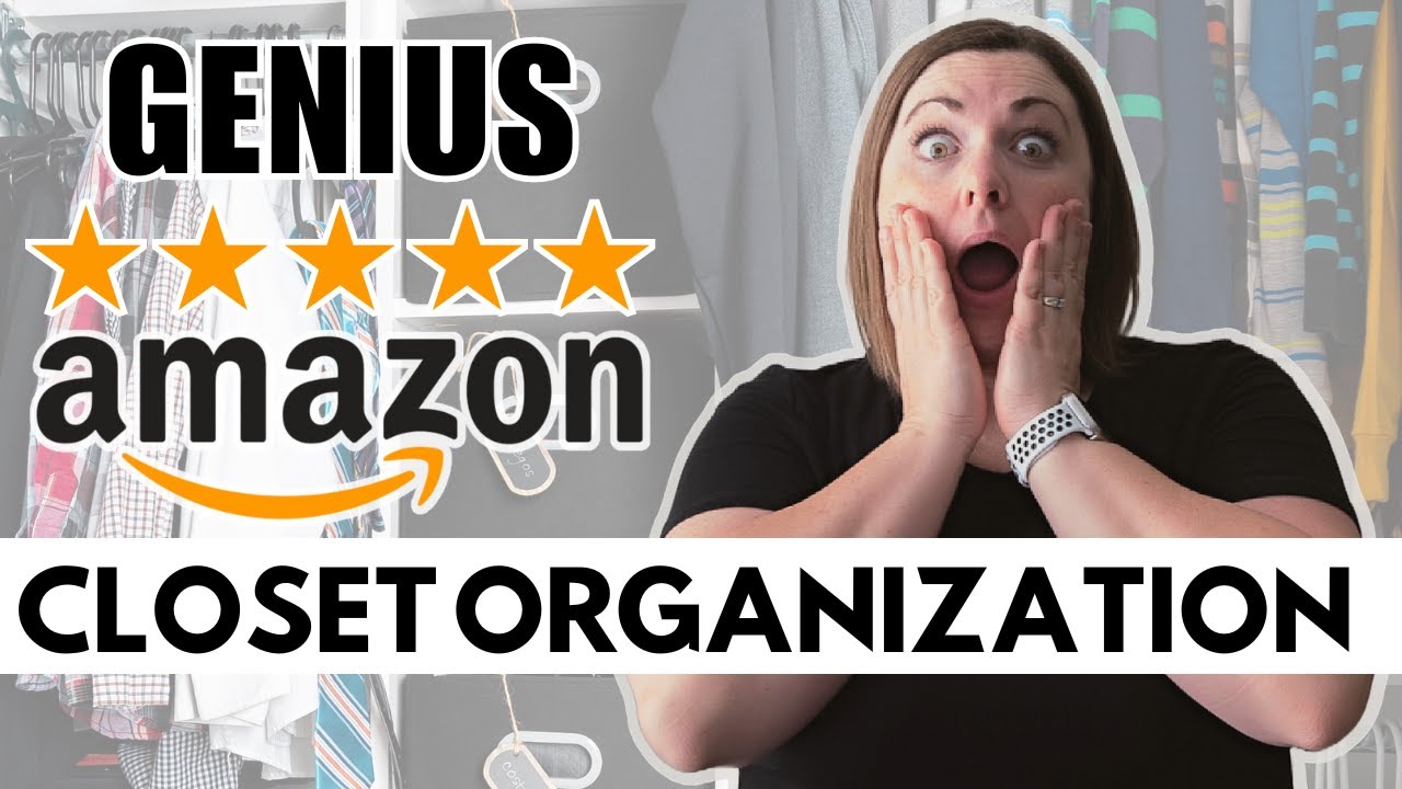 ABSOLUTE TOP 25 DIY Closet Organization HACKS from Amazon! - YouTube
