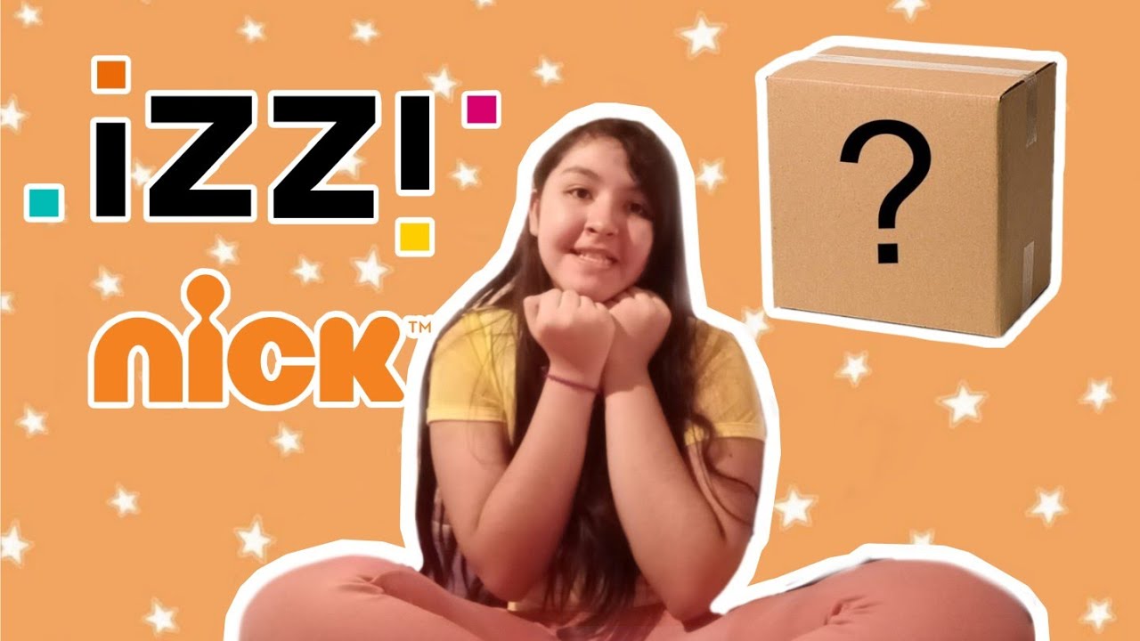 Me llego una caja de izzi y nickelodeon | Gaby Gerald - YouTube