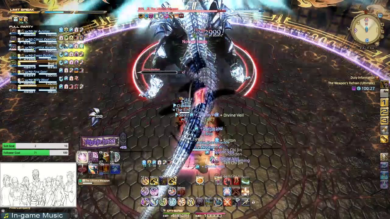 Final Fantasy XIV: Weapon's Refrain (Ultimate) | NIN PoV - YouTube
