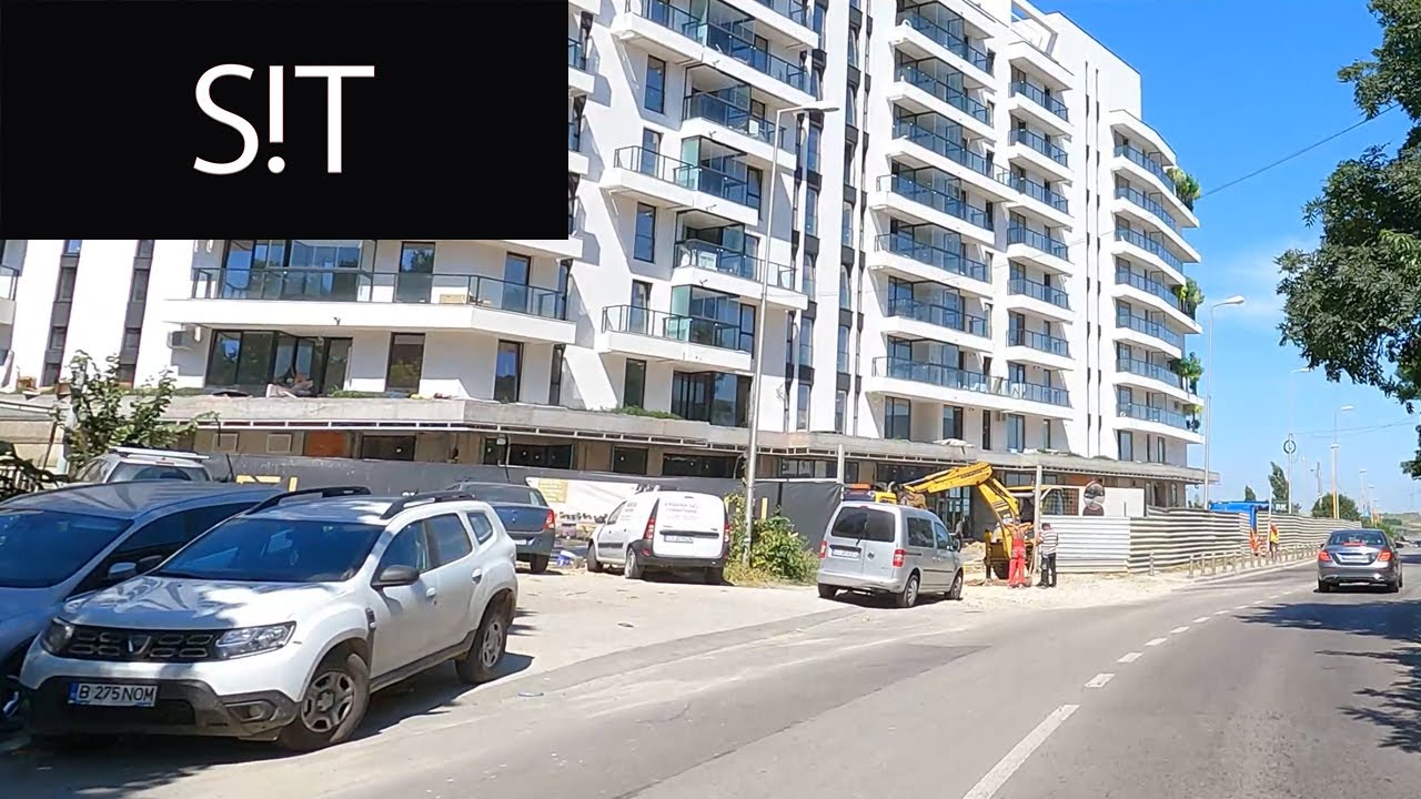 Centru Constanta Catre Vivo Mall In Trafic - YouTube