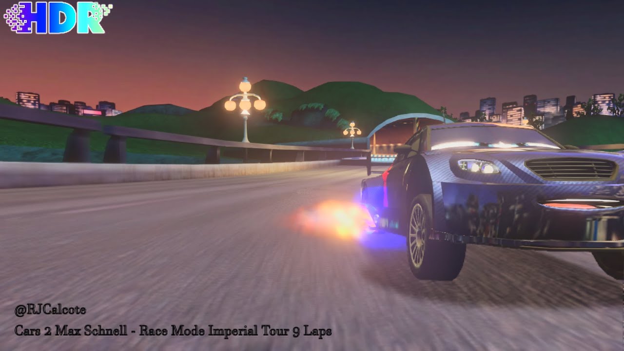 [HDR] Cars 2 The Video Game | Max Schnell - Race Mode | Imperial Tour 9 ...