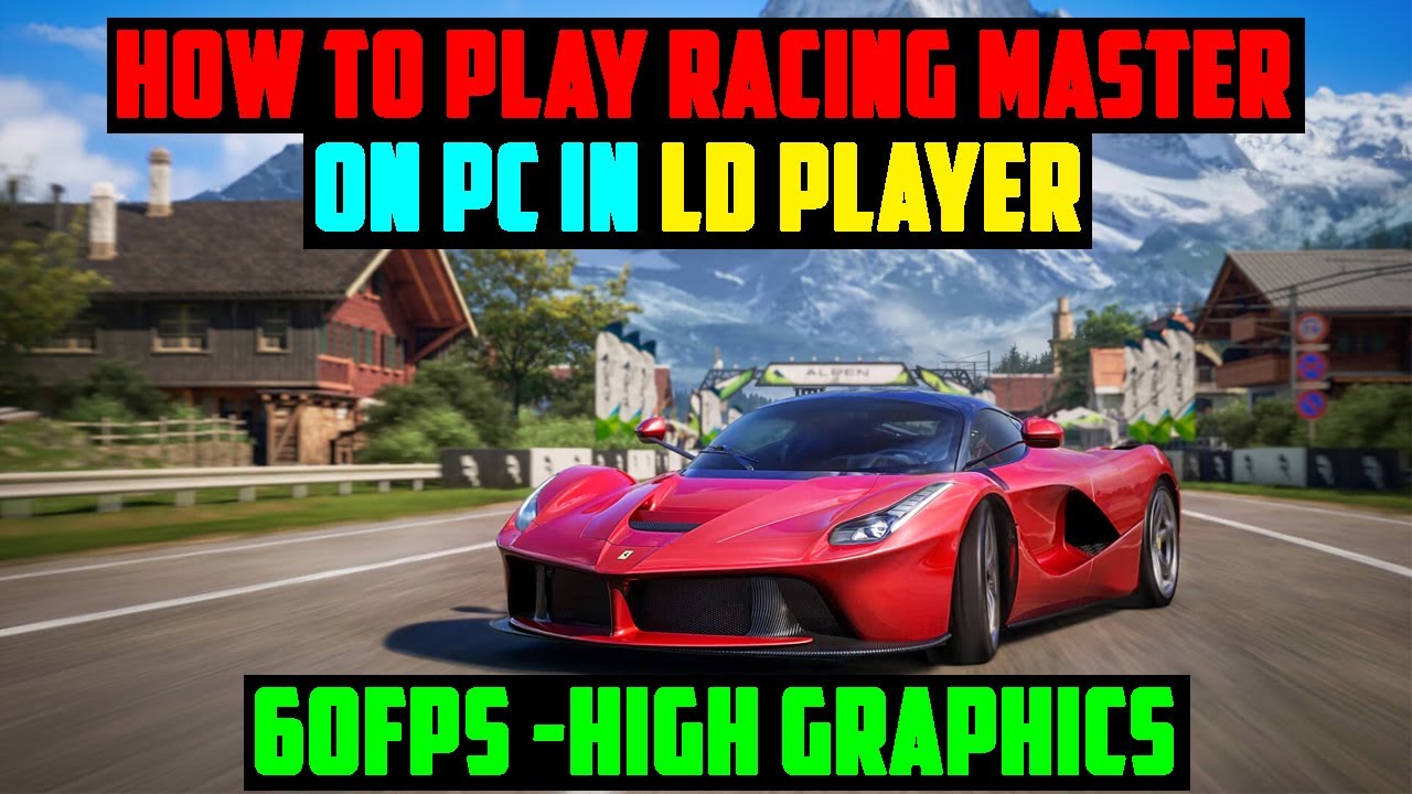How To Play Racing Master On PC - 60 FPS High Settings - YouTube