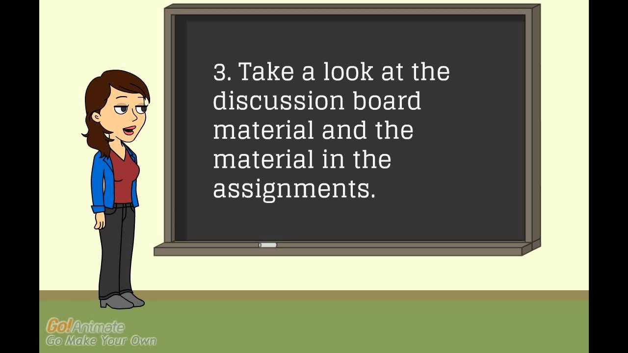 Online Midterm Study Tips - YouTube
